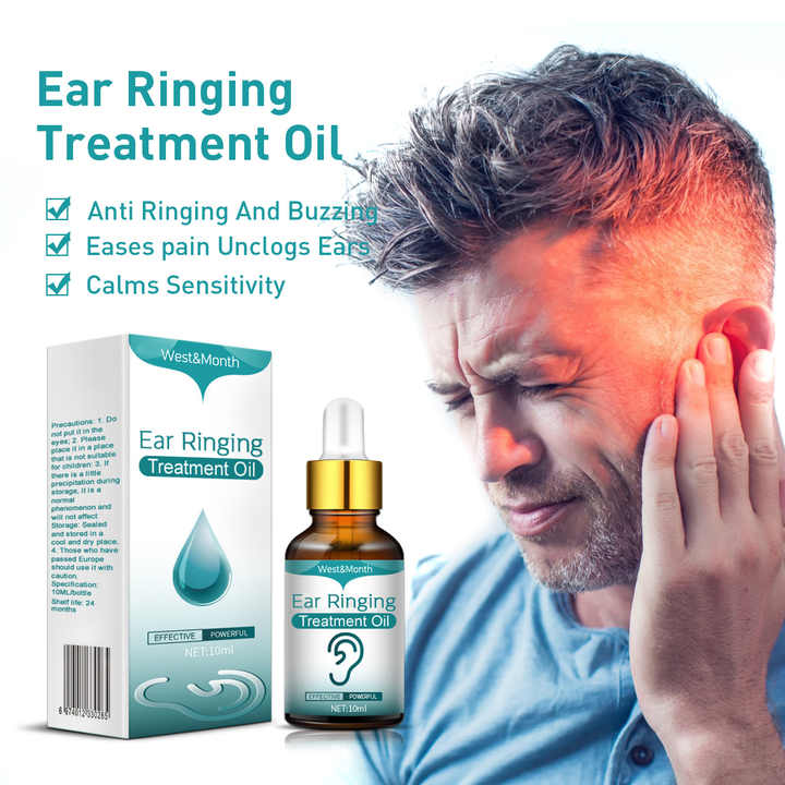 Ear Ringing Drops - Relief for Tinnitus and Ear Itching