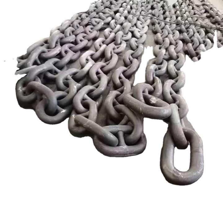 Offshore Marine Mooring Hardware Anchor Chain with Joining Shackle ...