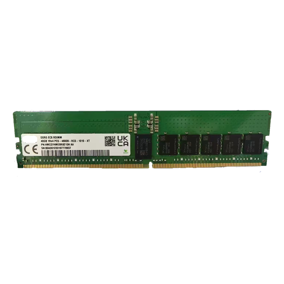 New Sk DDR5 Server Memory RAM 48G 4800Mbps 1Rx4 REG ECC Rdimm Register ...