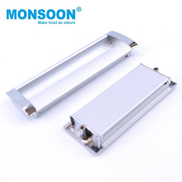 Simple Design Luxury Cabinet Pulls Shiny Handle Solid Cabinet Handle ...