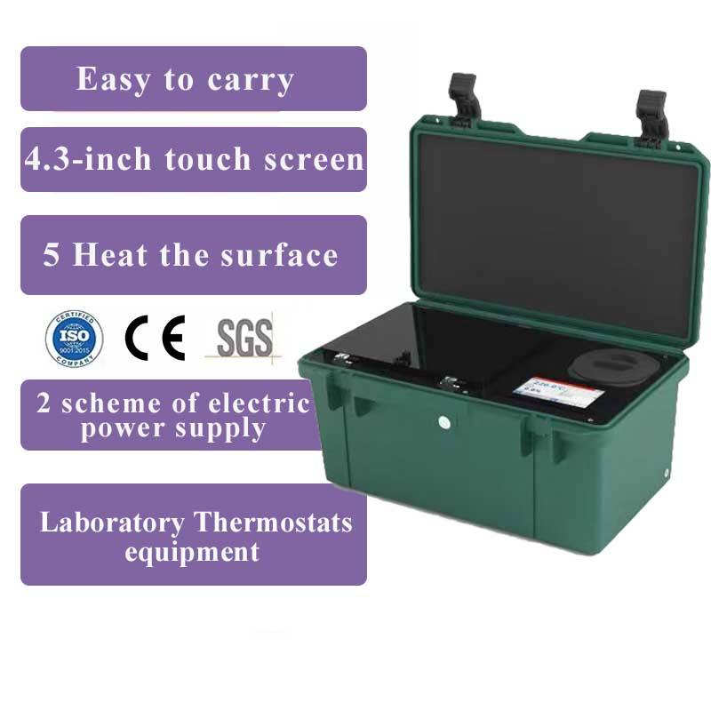 Portable 220V CO2 Cell Incubator LCD Display PID Controller Five-sided ...