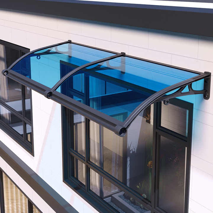 Rain Cover Canopy Aluminum Awning for House Protection