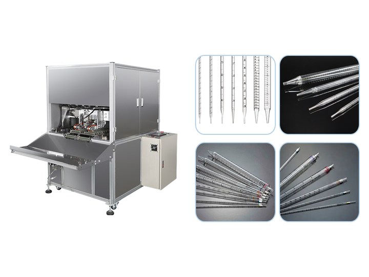 Automatic Stretching Machine for 1-10ml Pipettes PP PE PVC Plastic Pipe ...
