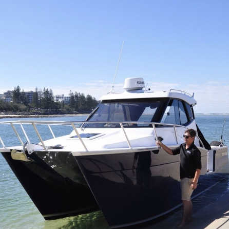 Stable and Luxurious Aluminium Catamaran Boat - 7.9m