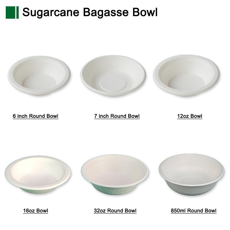 Eco Friendly Bamboo Bowl Disposable - Compostable & Durable