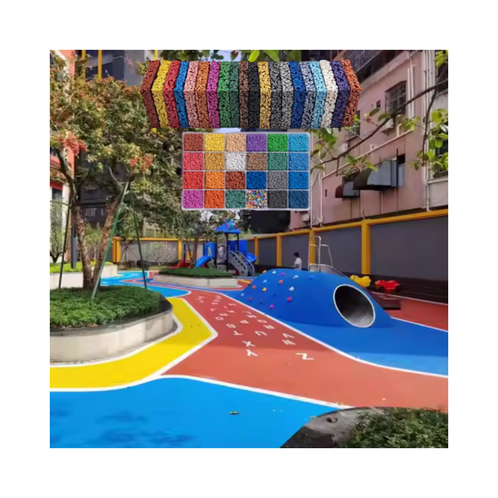 Black EPDM Rubber Granules for Football Soccer Turf Infill Artificial ...