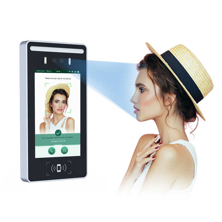 Biometric AI Face Recognition Fingerprint Time Attendance Access Control Machine With Cloud ...