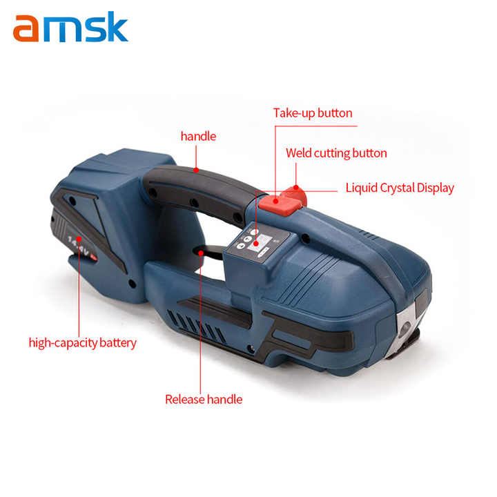 V2 Hand Held Electric Baler Easy to Operate for Wholesale Packaging PP ...