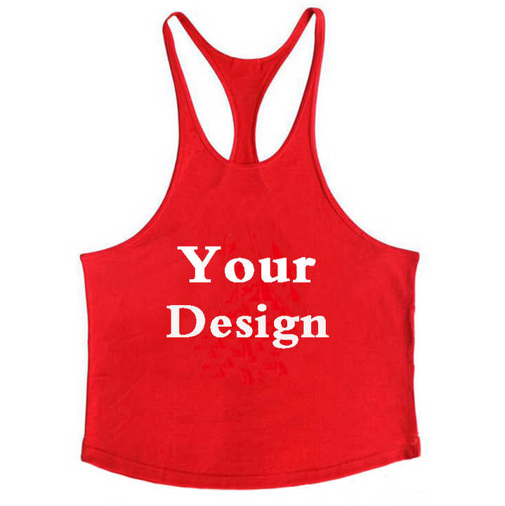 Custom Bodybuilding Muscle Workout Gym Athletic Stringer Men's Tank ...