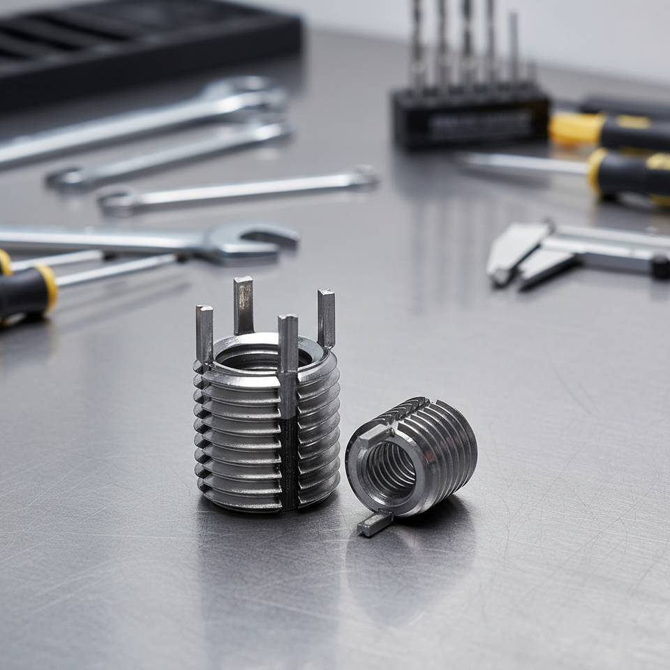 Fully Threaded SS303 Stainless Steel Keensert Thread Repair Insert Key ...