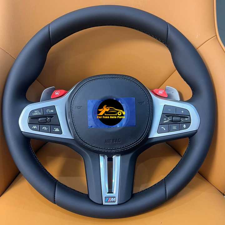 G80 M3 G82 M4 M Performance Steering Wheel Thick Grip Genuine Leather ...