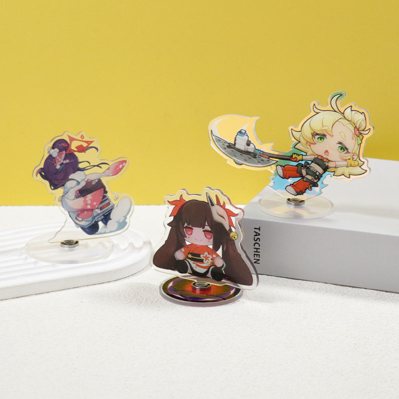 Kunshan Krell Custom Wholesale Anime Acrylic Stand Rotating Acrylic ...