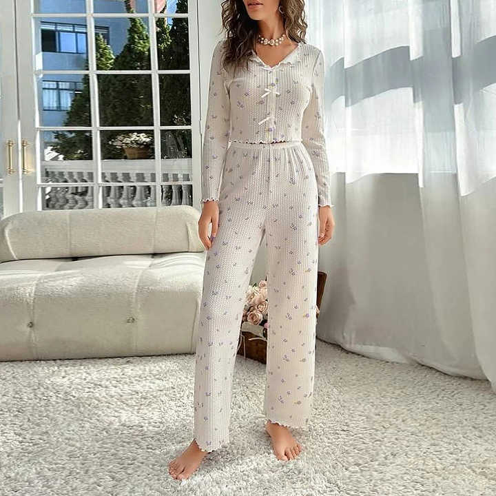 Women Trending Products 2024 New Arrivals Pajamas Pj Sets For Women ...