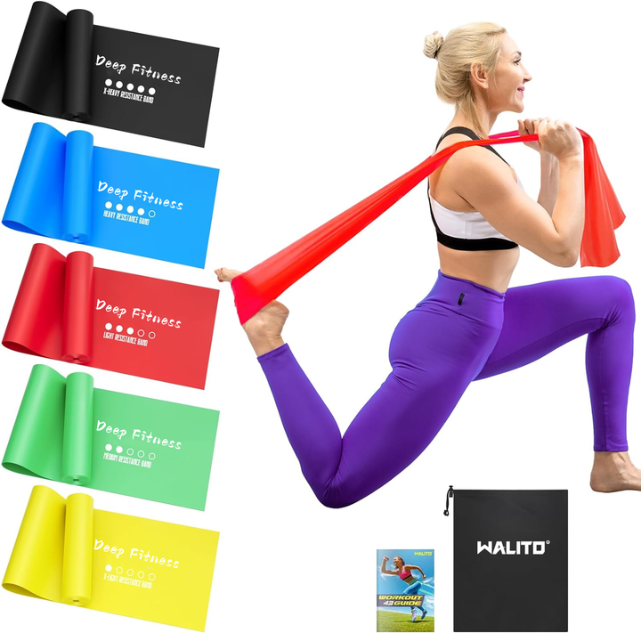 Custom logo TPE Yoga Band Exercise Rubber TPE Resistance Band Workout ...