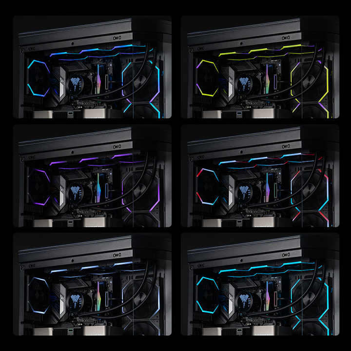 Asiahorse Hot Sale High Quality Infinity Reverse Blade Computer Pc Fans ...