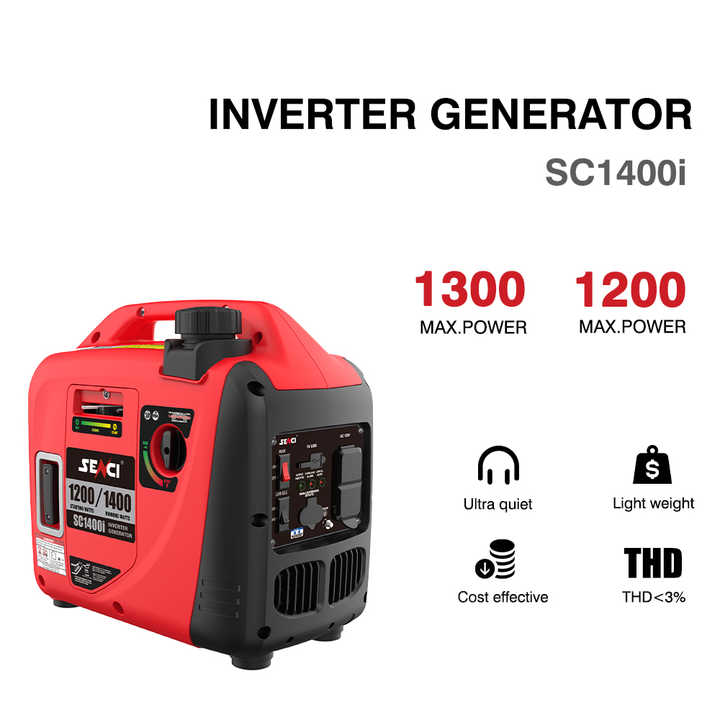 Senci Silent Inverter Generator 2kw 1.8kw Dual Fuel Portable Gsaoline ...