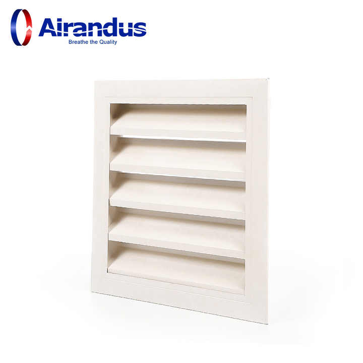 Customized Weatherproof Louvers for HVAC Ventilation