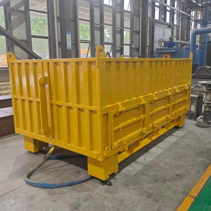 Railway Ballast Hopper Ballast Hopper Wagon Unloading Function for ...