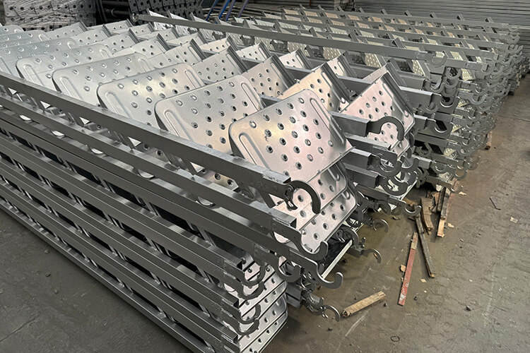 Construction Scaffolding Stairs Heavy Duty Steel Platform Step Ladder ...
