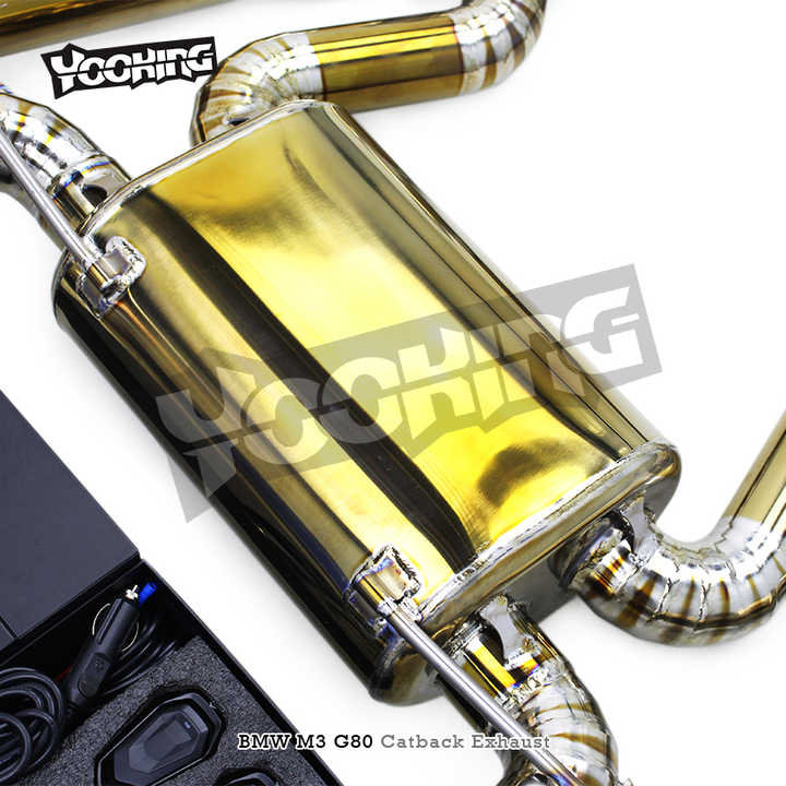 AUTO Valvetronic Titanium Catback System for BMW M3/M4 G80/G82/G8X 3.0T ...