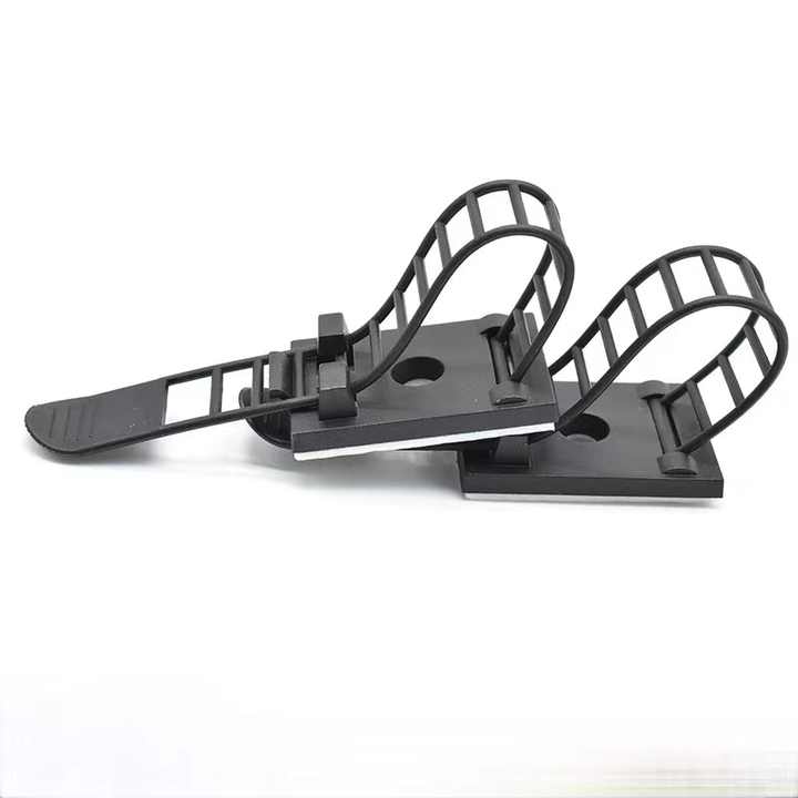 3M Self-adhesive Cable Clamp Adjustable Mount Cable Clips Holder Cable ...