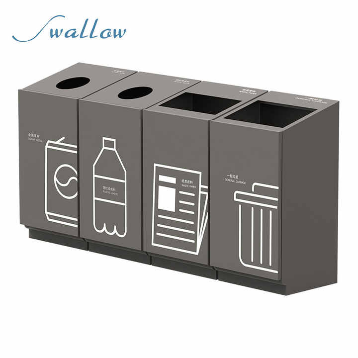 Stainless Steel Automatic Waste Dustbin - Smart & Eco-friendly