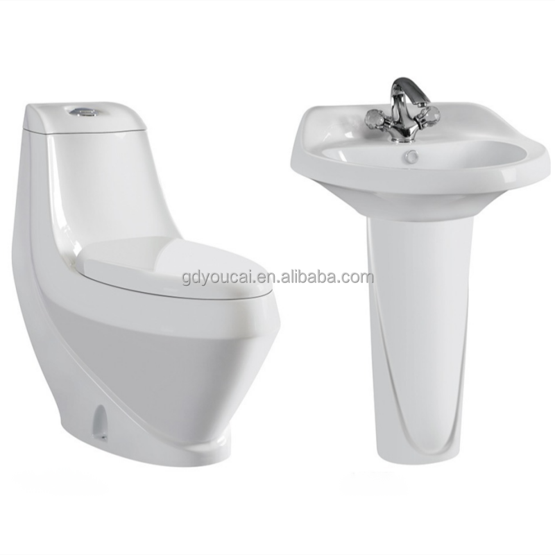 Fabricated Water Saving Toilet and Sink Sets Bathroom Luxury Bathroom ...