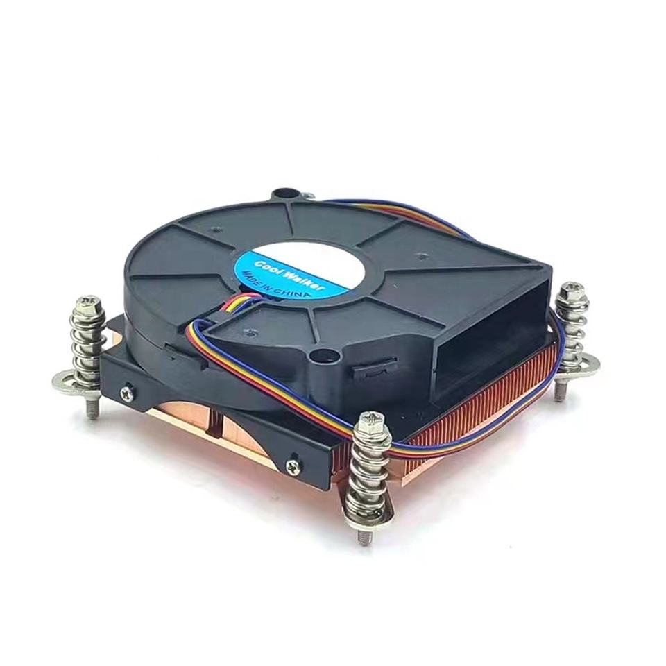1U CPU COOLER for LGA 1700, 2066, 1150 & More - Quiet & Efficient