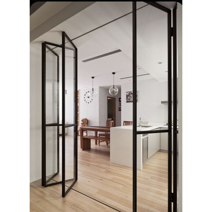 Rolansini Cheap Price Living Room Partition Hanging Rail Bi Fold Door ...