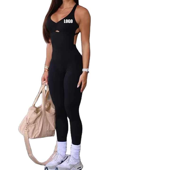 2025 New Ld Wear Custom Fitness Apparel Custom logo Women Sport Gym Fitness Sets 2 Piece Sexy ...