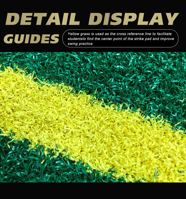 Portable Driving Range 1.5m X 1.5m Nylon Custom Training Golf Hitting ...