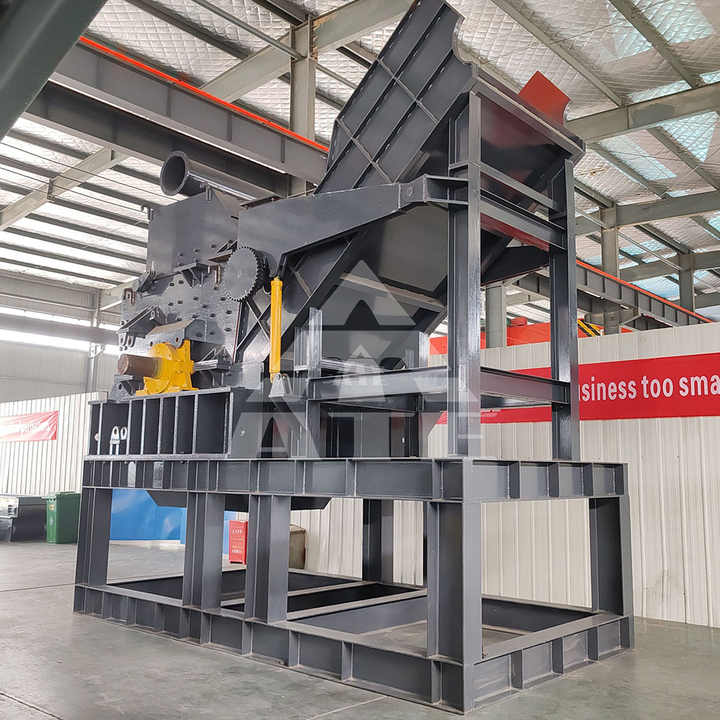 Tin Cans Crushing Machine Metal Can Barrel Hammer Mill Metal Crusher ...