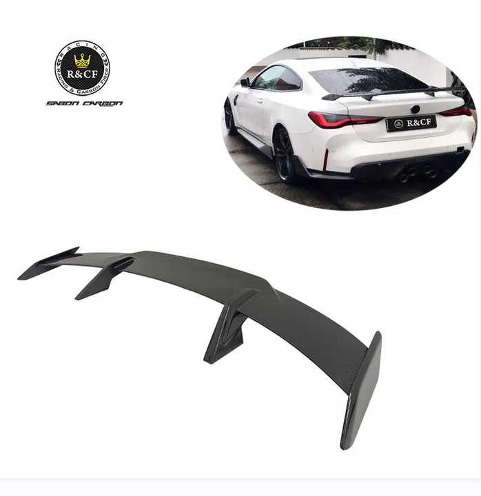 G80 M3 Carbon Fiber Spoiler MP Style - High Wing for BMW