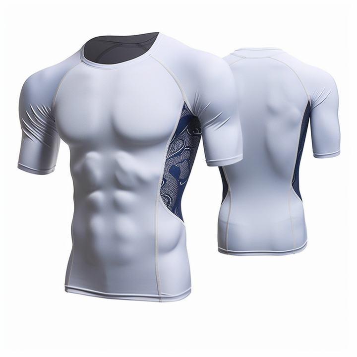 Men's Sports Active Running Long Sleeve Rash Guard Pants