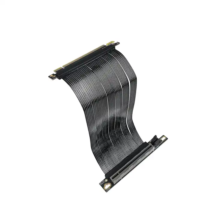 PCIe 5.0 X16 Riser Cable 64Gbps for 50/40/30 Series, Compatible 4.0/3.0 ...