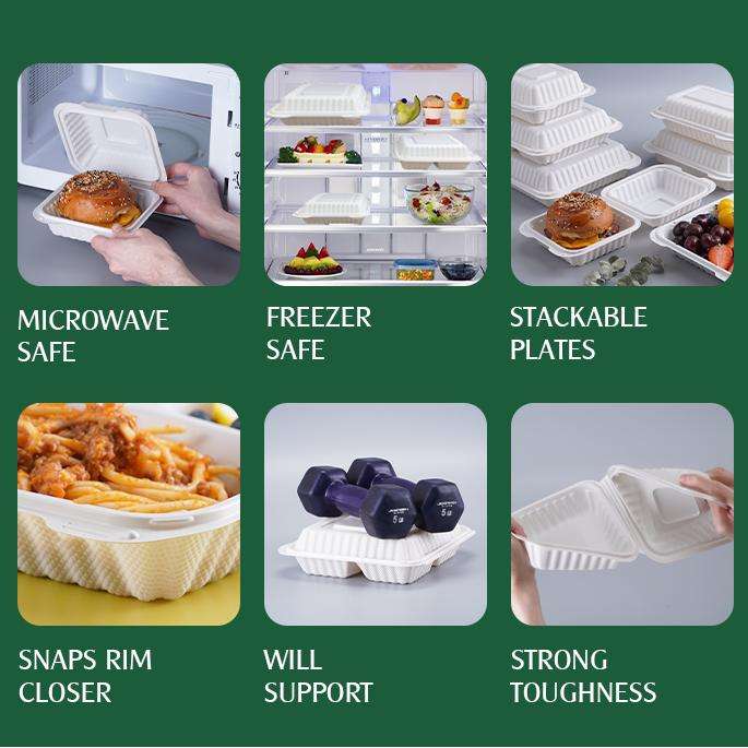 LR MFPP Wholesale Sandwich Togo Containers Take Out Fast Food Box ...