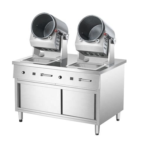 Yawei G30DAR commercial gas automatic cooking robot Both 110V and 220V can be customized Kitchen ...