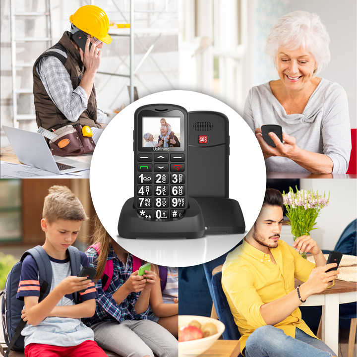 Genuine 4G Feature Cell Phone - Big Button, SOS, & Dual SIM