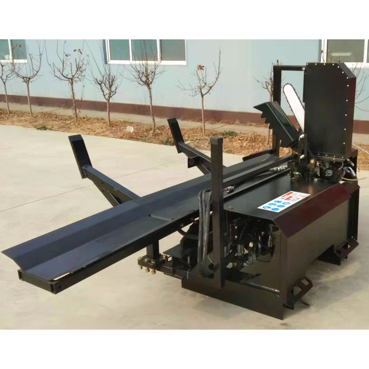 Skid Steer Attachments 30 Ton Firewood Processor Hydraulic Tractor Wood ...