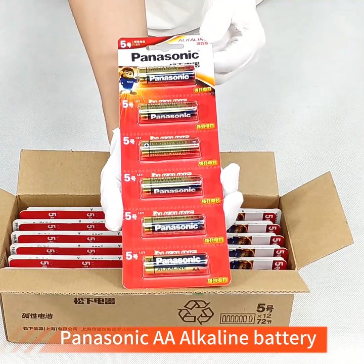 Panasonic 1.5V AA Alkaline Battery LR6BCH/B6 for Smart Lock, Digital ...