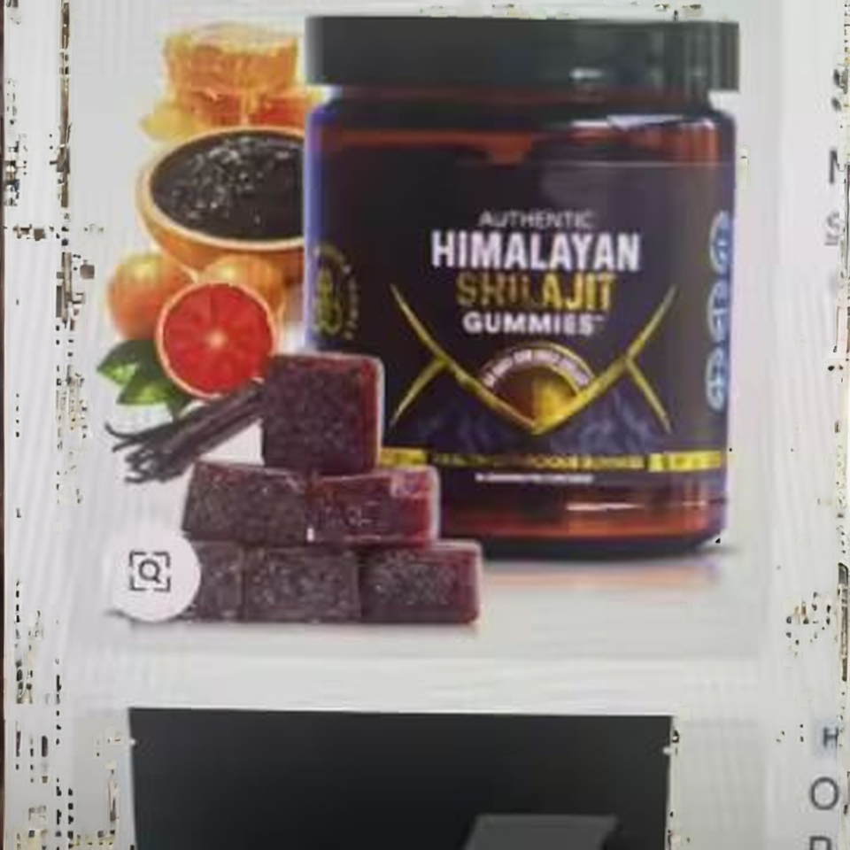 Himalayan Shilajit Gold Gummy Candy Herbal Supplements for Adults-Hair ...