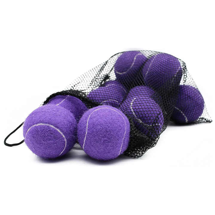 Portable Training Tennis Practice Balls with Net Bags for Easy ...