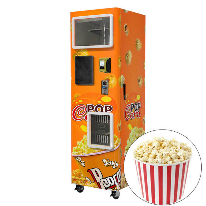 Manufacturer-Supported Automatic Self-Service Popcorn Machine Credit ...