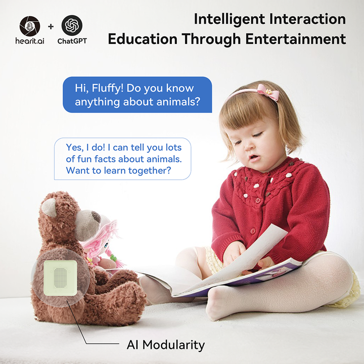 Kids Interactive Learning Educational Chatgpt AI Toy Module with BT for ...