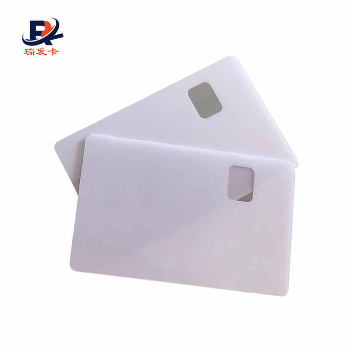 Transparent Window PVC ID Card with Anti-Counterfeit UV Printing