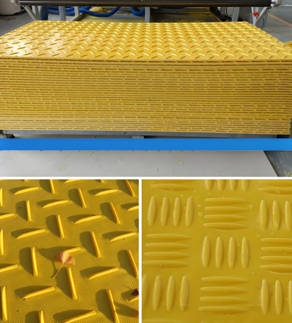 High Polymer PE Polyethylene Paving Mats Non-Slip Wear Resistant ...
