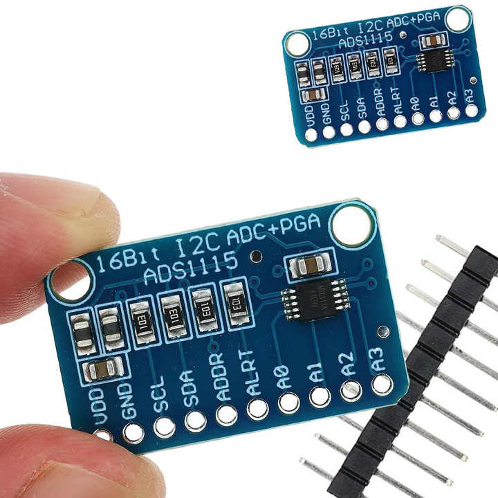 16 Bit I2c Ads1115 Module Adc 4 Channel With Pro Gain Amplifier - Buy ...