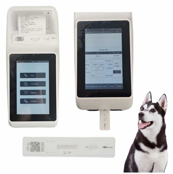 Portable Poct Fluorescence Mchaine Veterinary Immunofluorescence ...