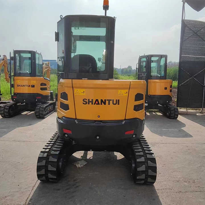 SE36SR 4 Ton Mini Track Machine 012m3 Bucket 25HP Motor Full Component ...