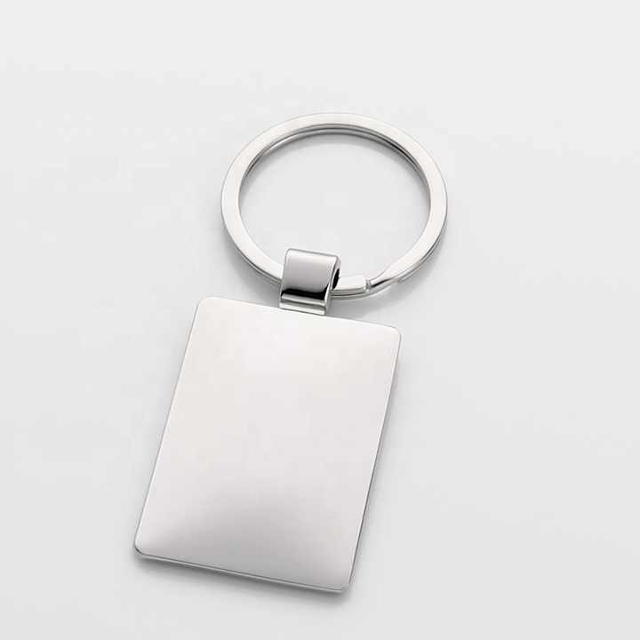 Blank Rectangle Sublimation Blank Metal Custom Photo Designers Cute Key ...